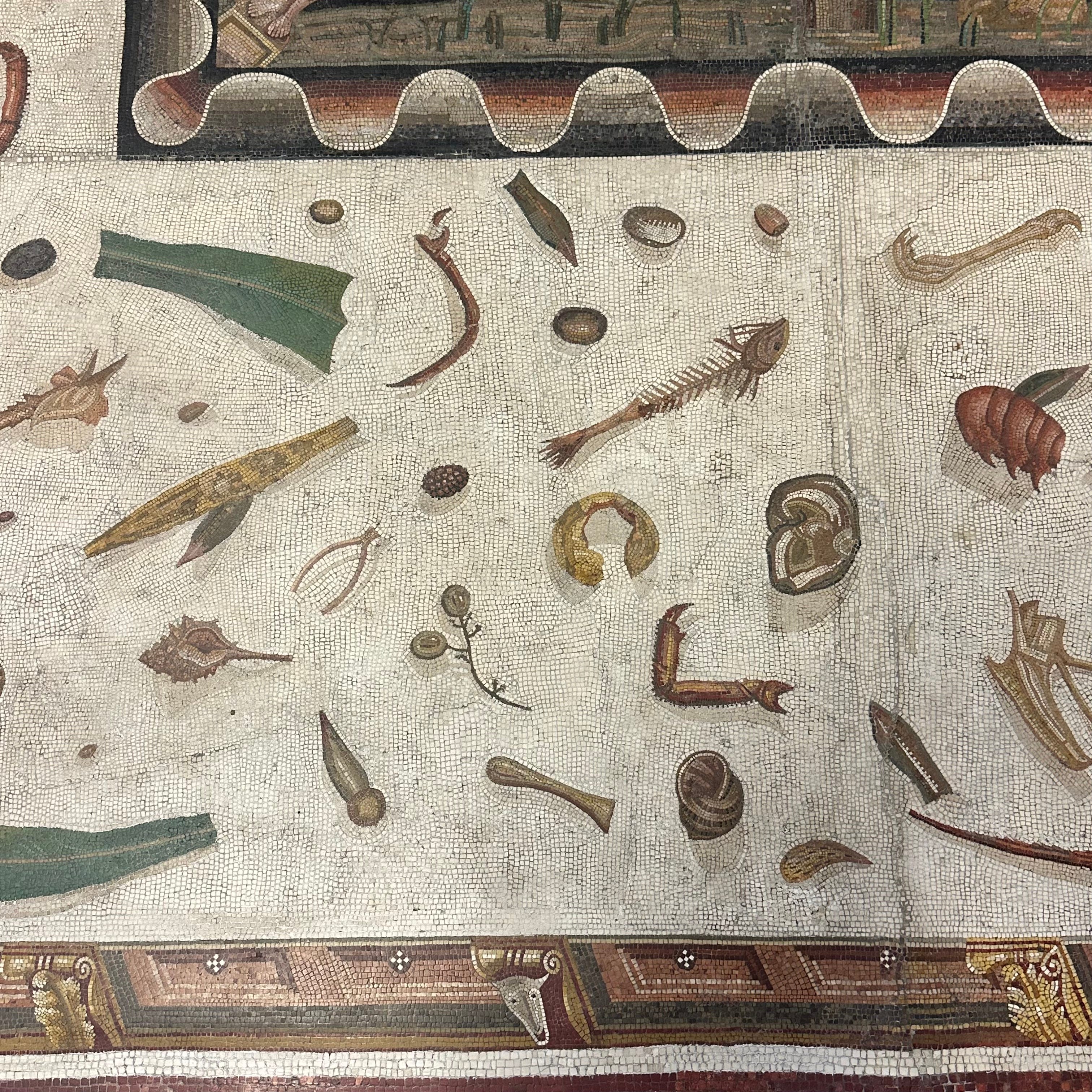 The Unswept Floor Mosaic at the Vatican Museums