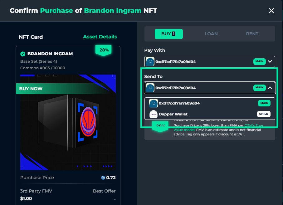 Account Linking on Flowty - by Flowty.io - Flowty