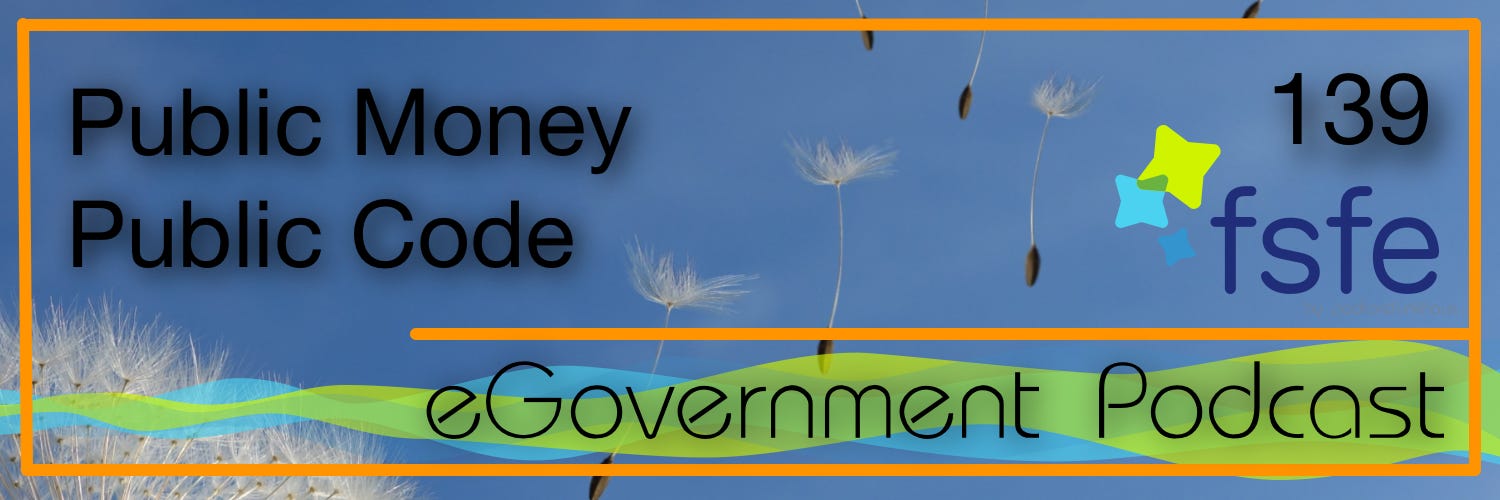 Public Money – Public Code - by Torsten Frenzel