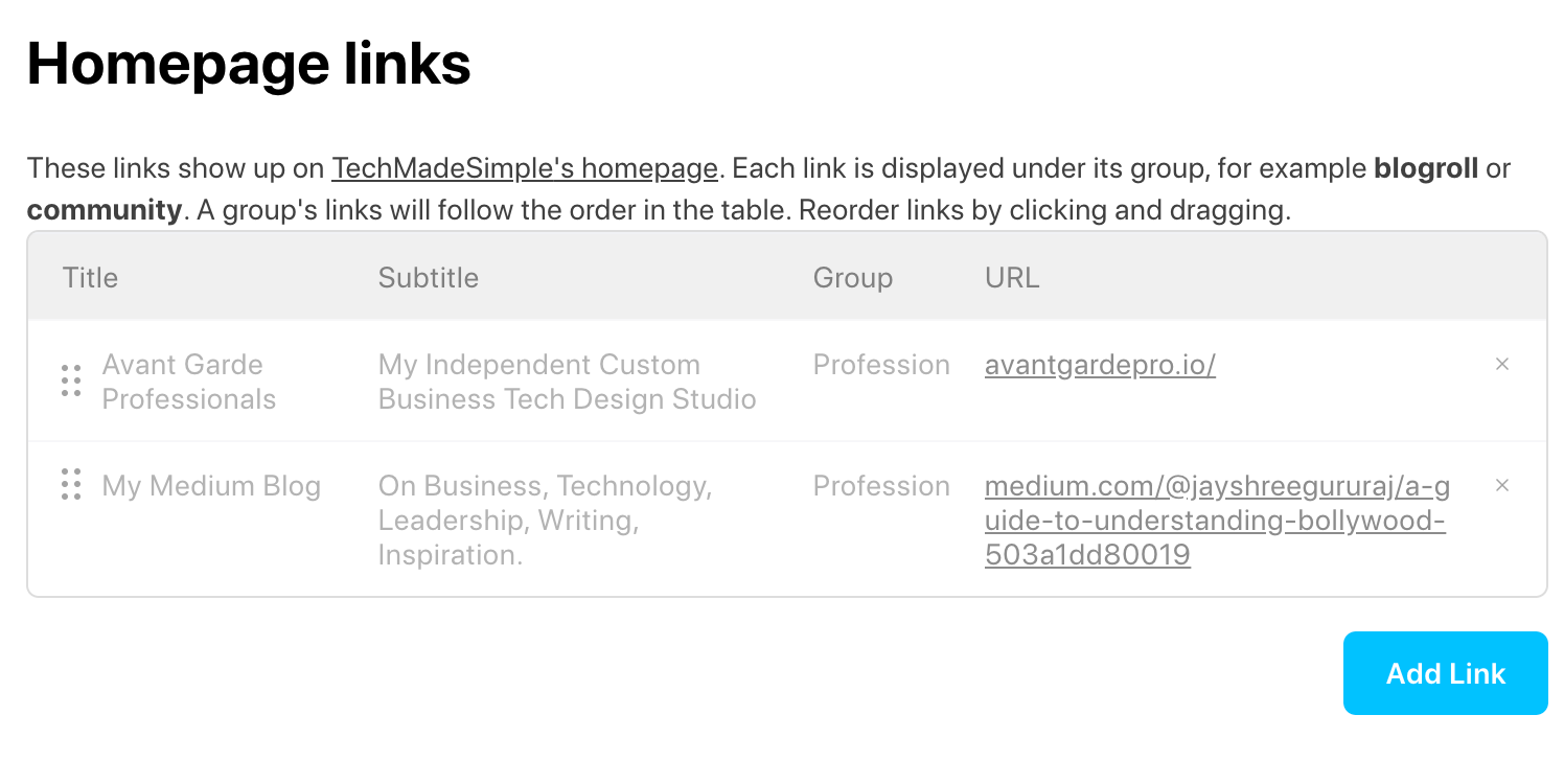 Substack: Beefing up the Home Page. - by Jayshree Gururaj