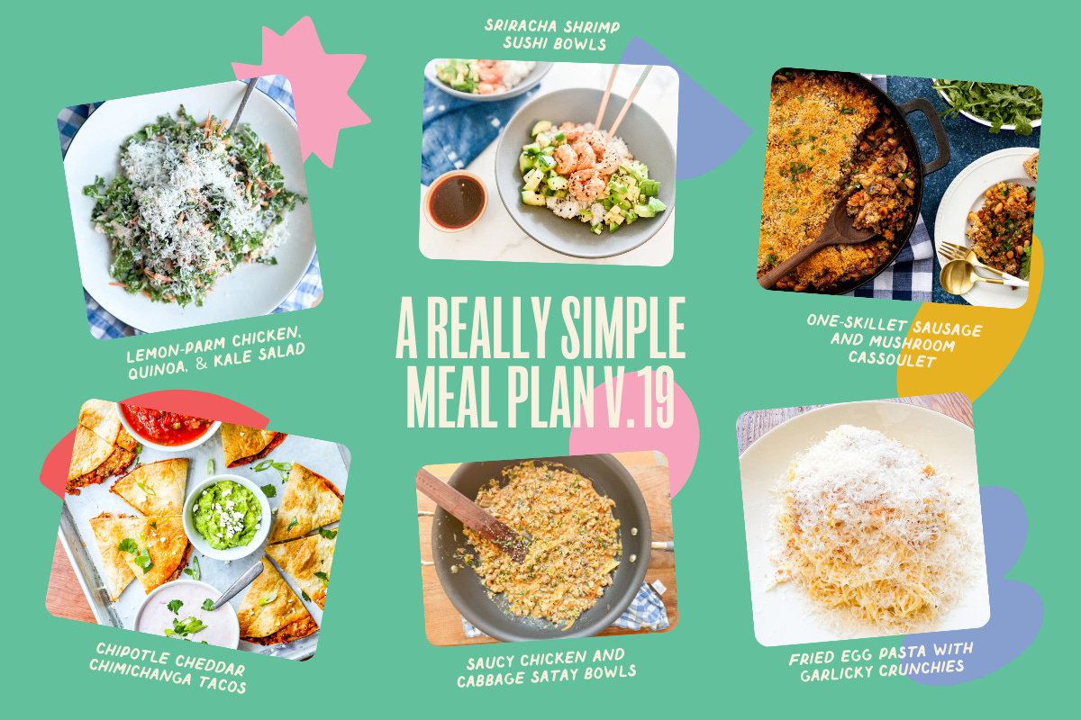a really simple meal plan v.19