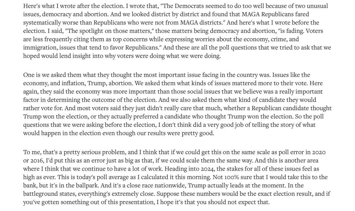 Abortion Rights and the 2024 Elections - by Tom Bonier