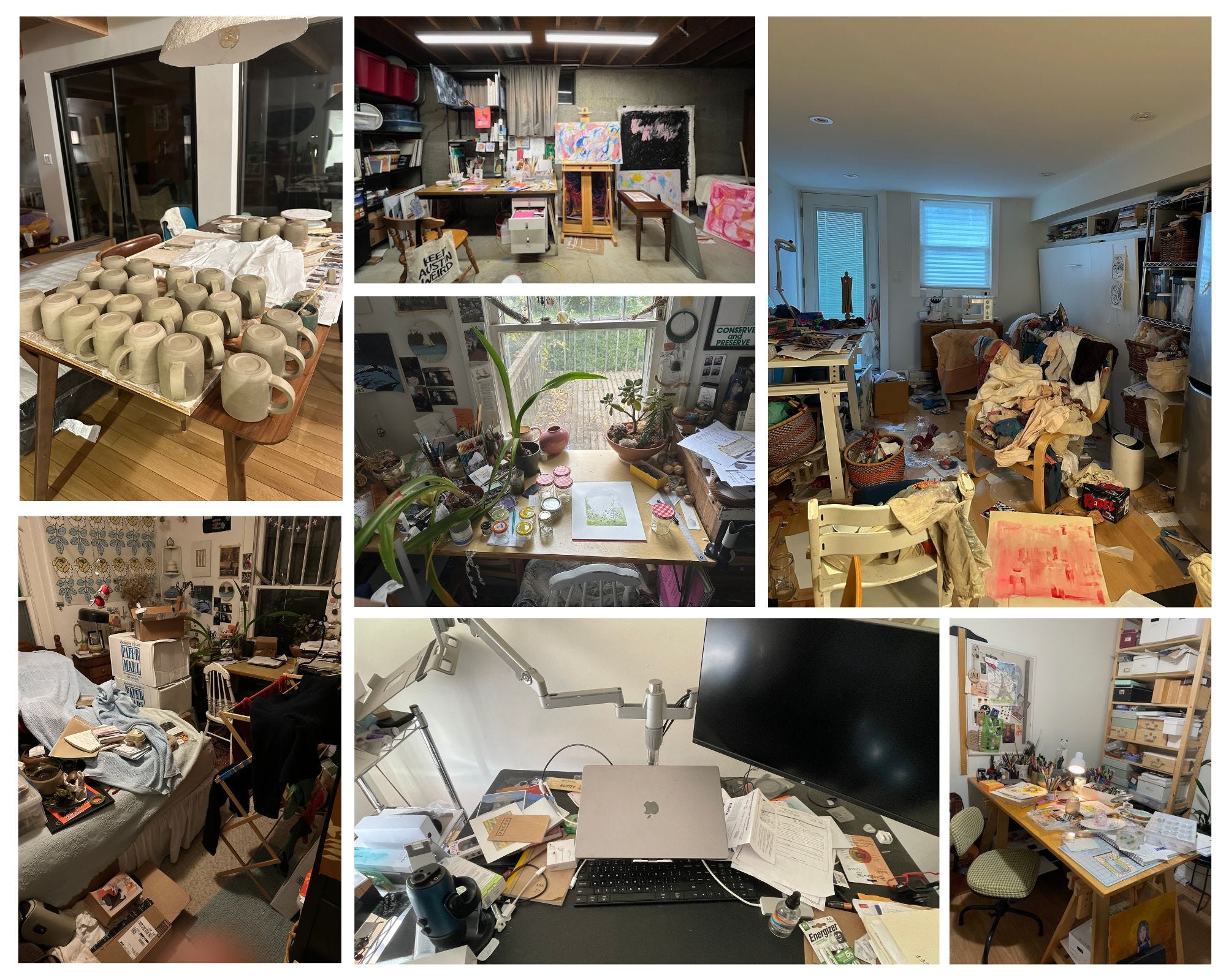 The Mess of a Creative Space