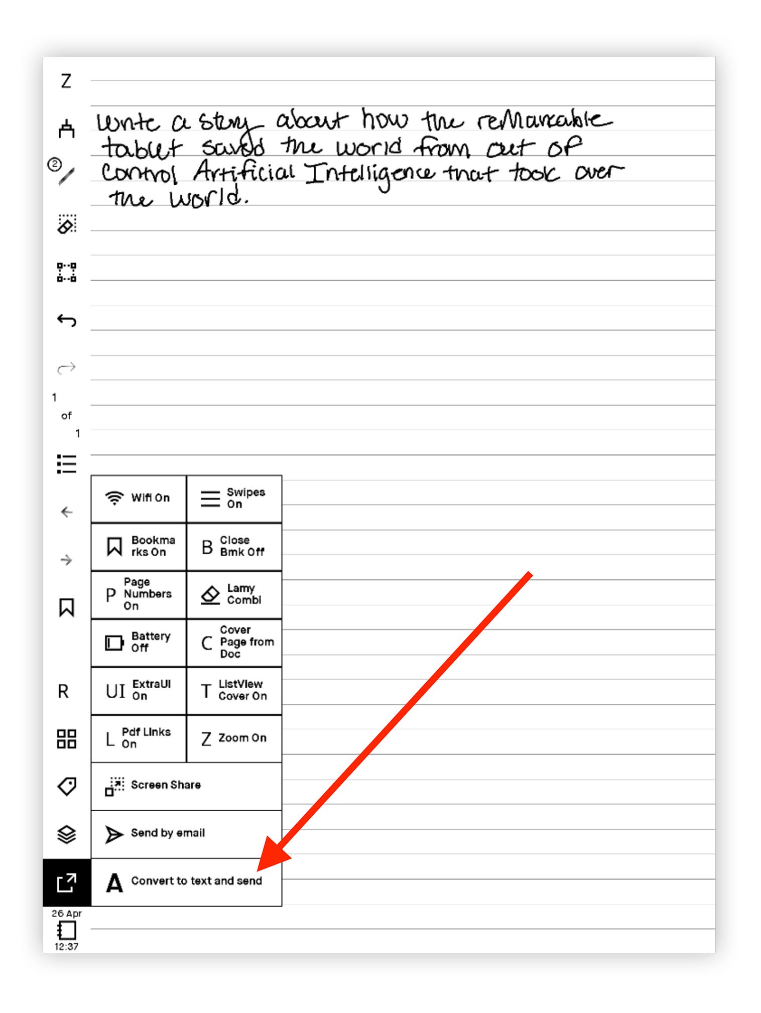 Generating AI Content on The reMarkable 2 - Nickcast