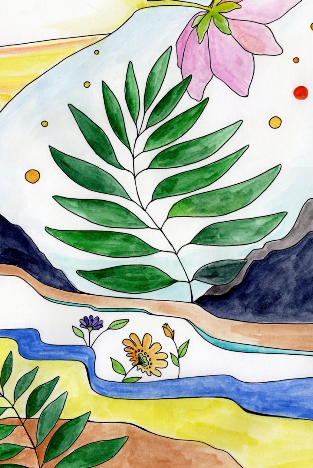How To Draw Folded Leaves