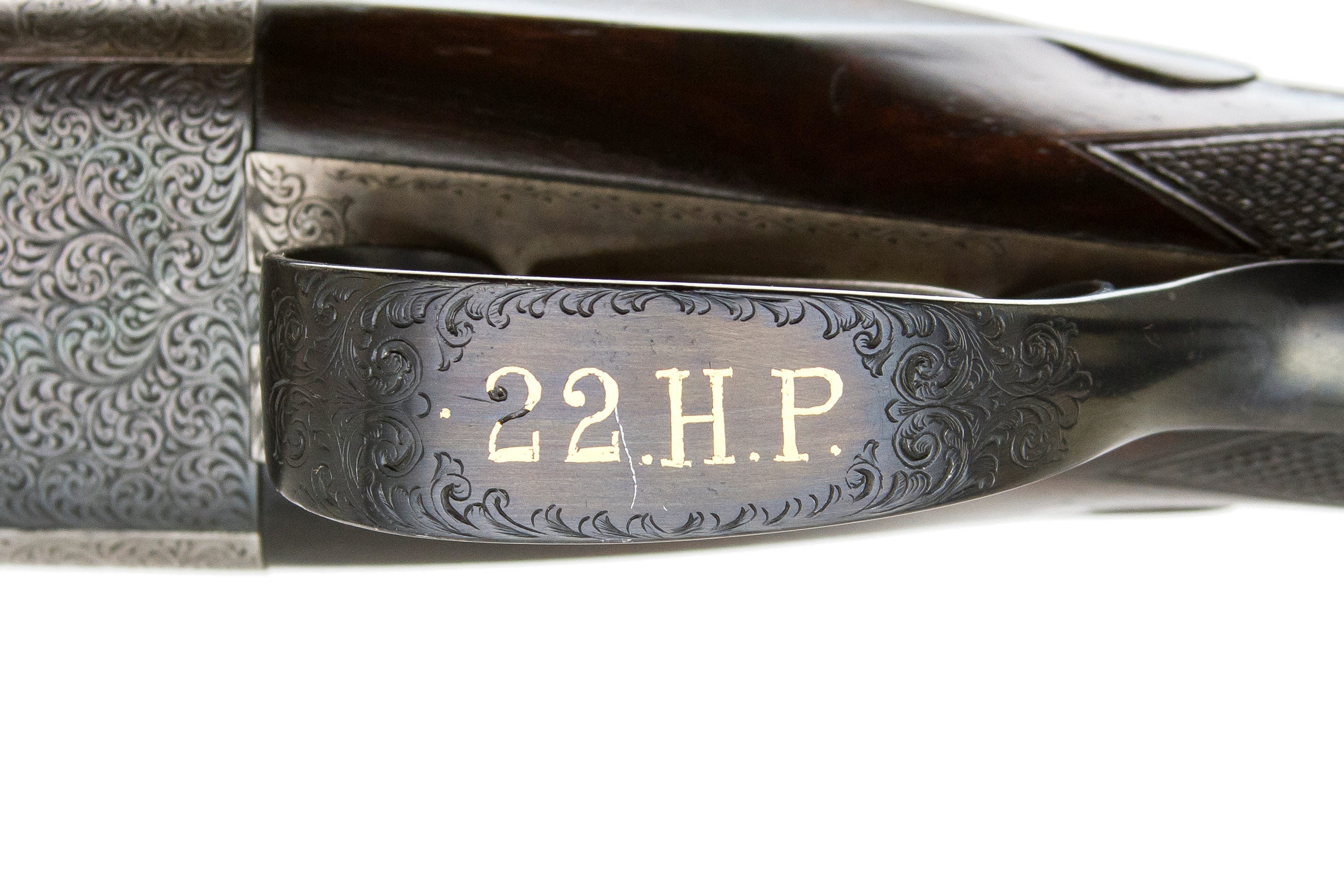 The Westley Richards - Best Pre-War Droplock Double Rifle 22 Hi Power: