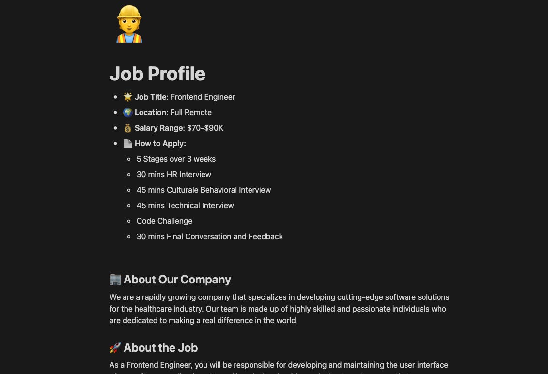 Creating a Great Engineering Hiring Process