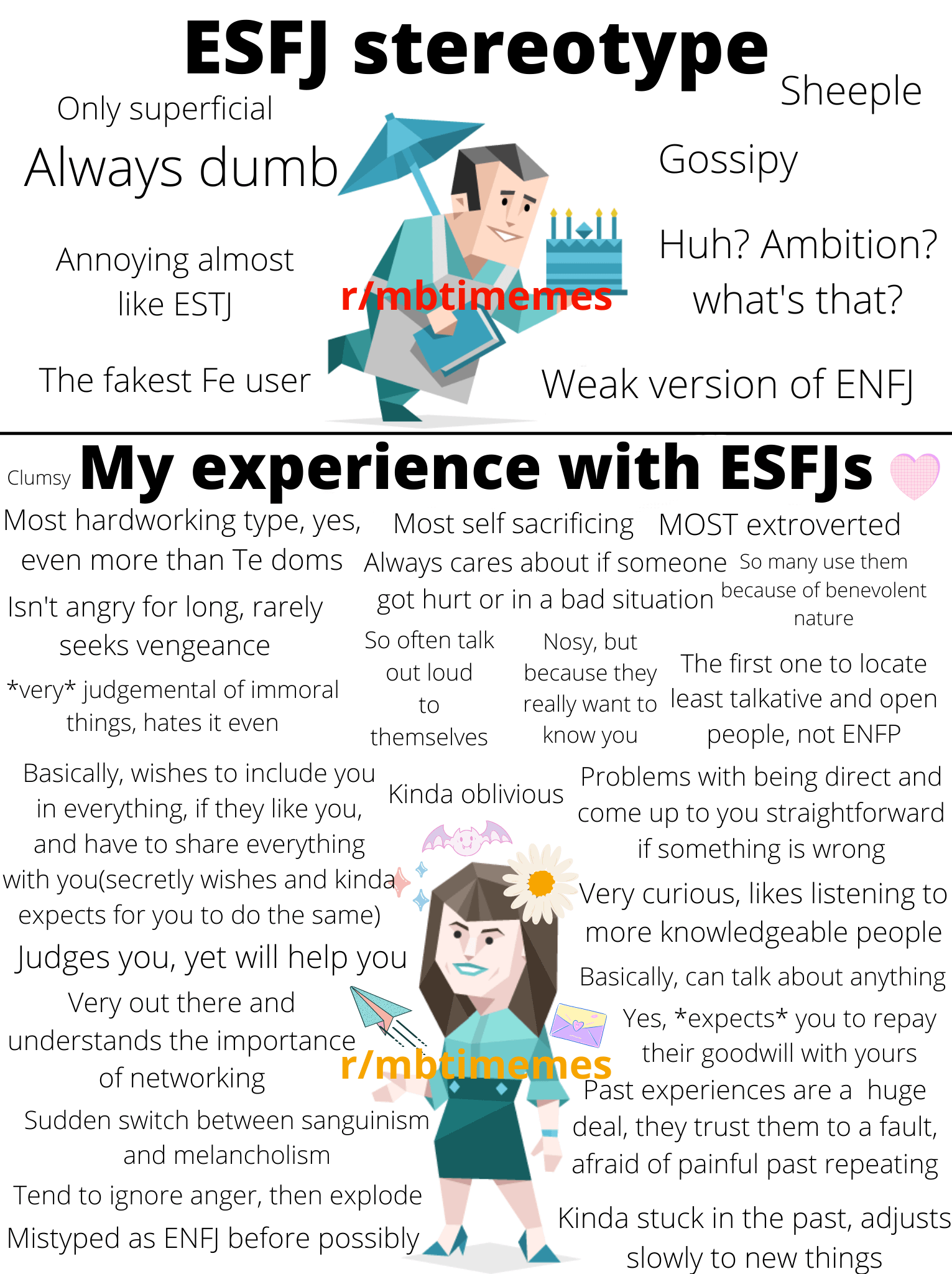 MEME DROP #240: ESFJ - The Starfire Codes by Demi Pietchell