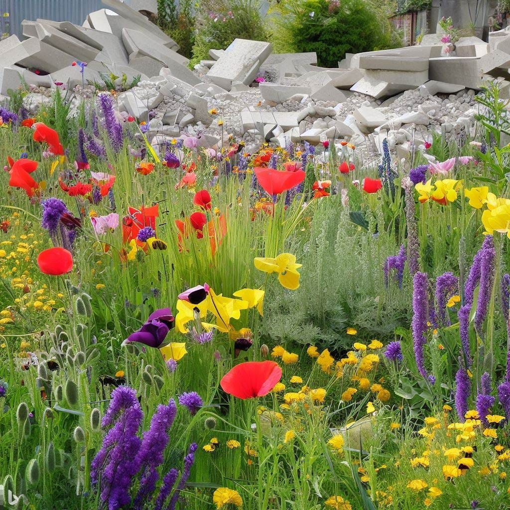 What if ... a regenerative potential for construction rubble.