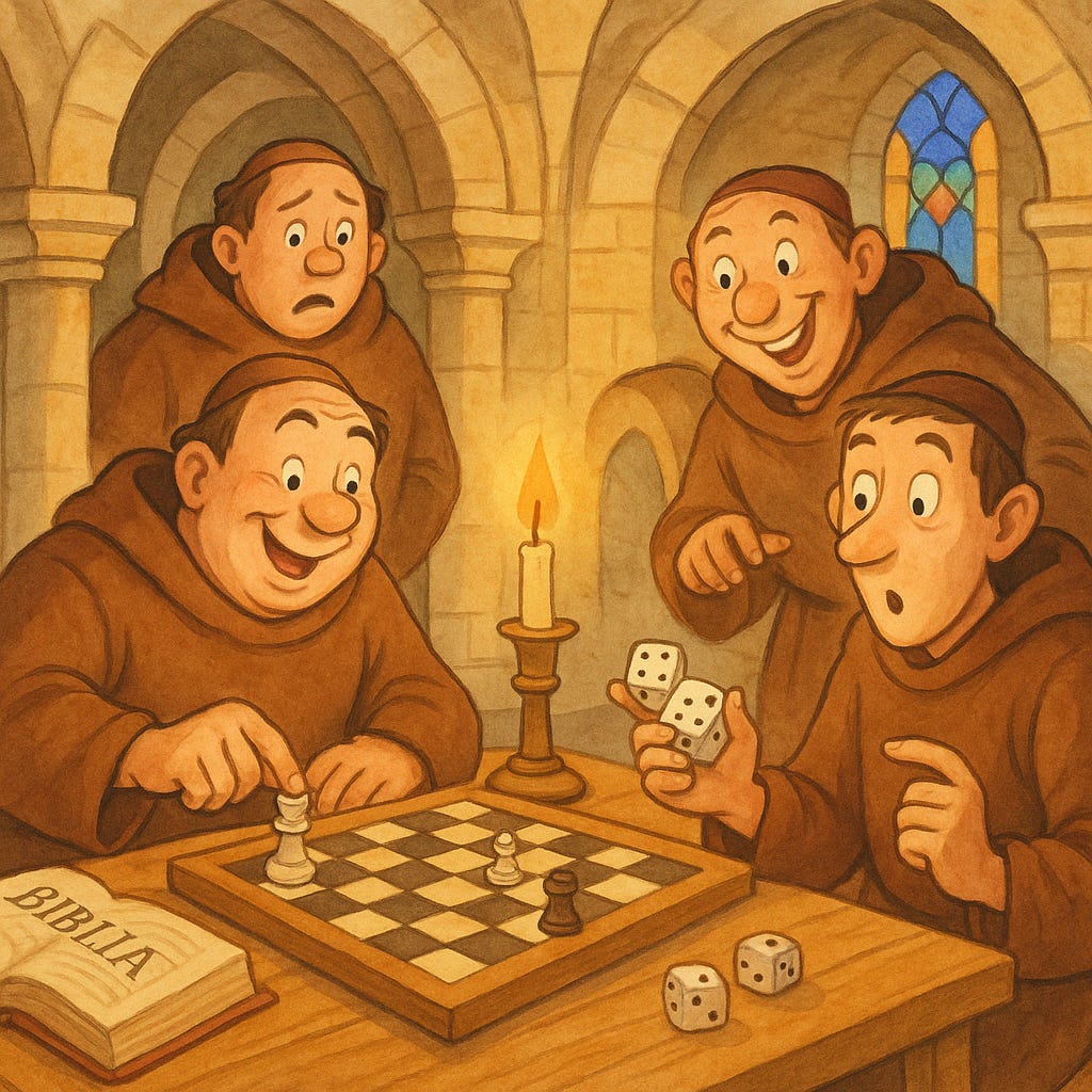 Bible Quizzes and Chess Against Pride: How Monks Played Behind the ...