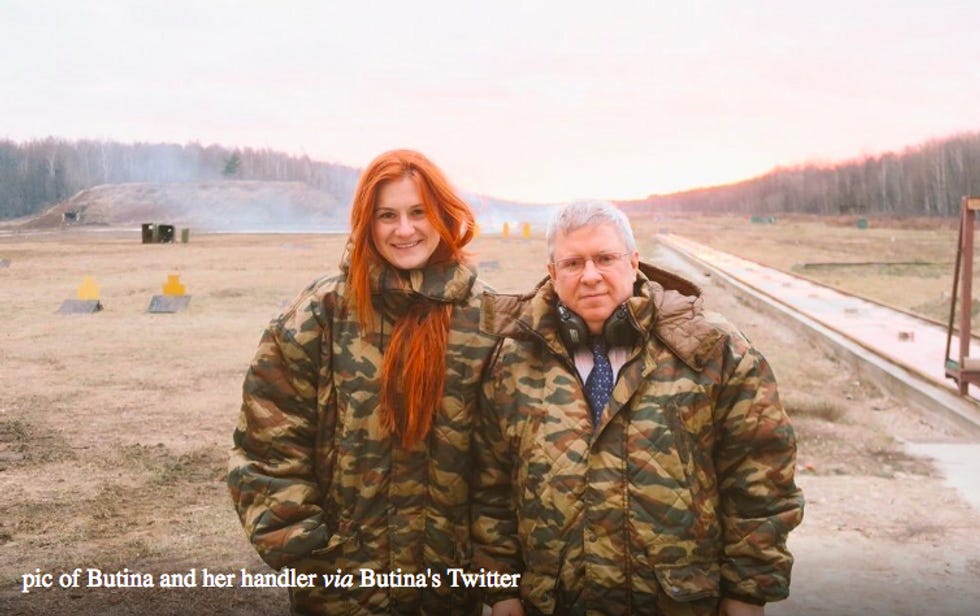 Maria Butina's Gross Old Boyfriend Is Too Dumb For Spying