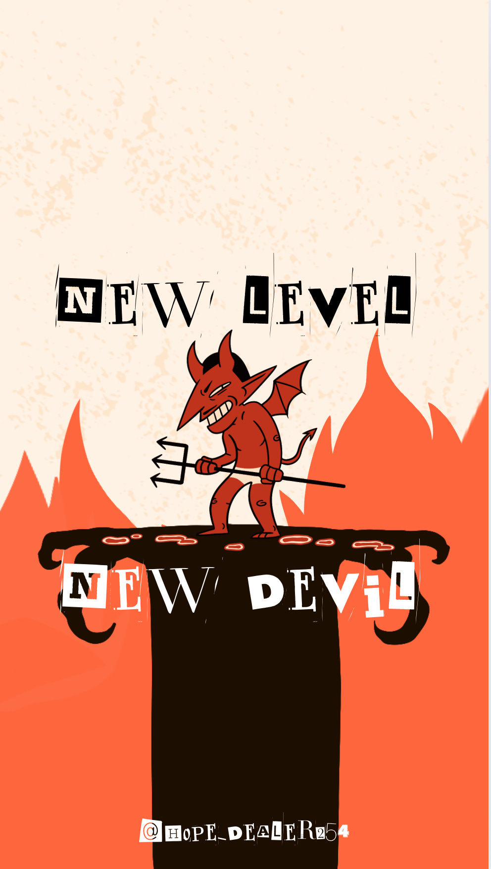 New Level, New Devil - by Caroline Thomas