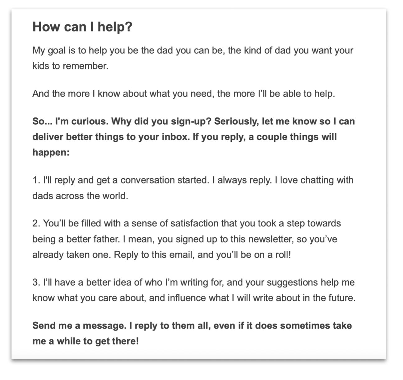 How to write a welcome email for new Substack readers