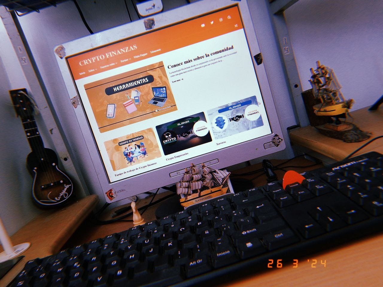 Conoce nuestra página oficial - CryptoFinanzas’s Substack