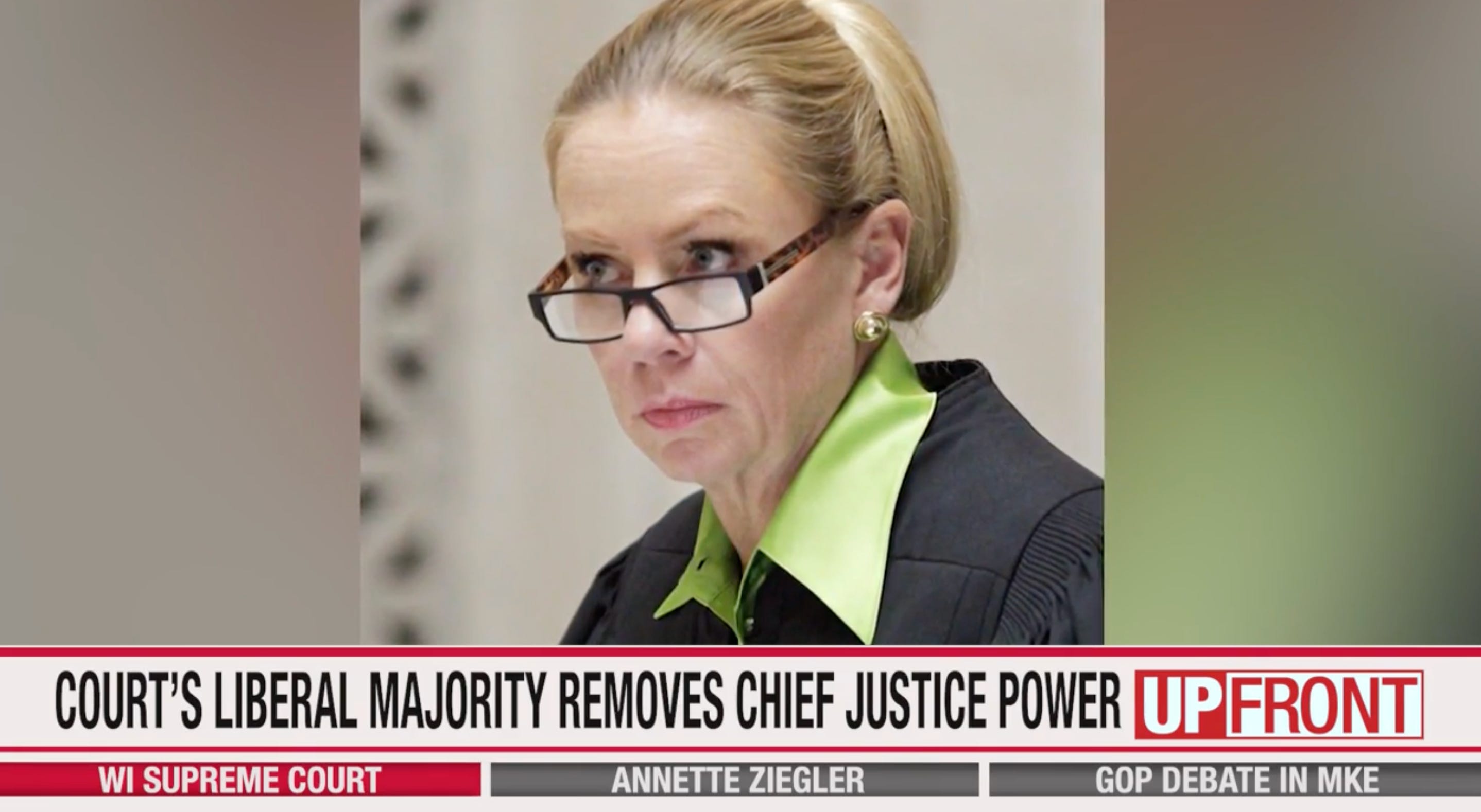 Wisconsin Chief Justice Annette Ziegler Wants Her Oompa-Loompa NOW!