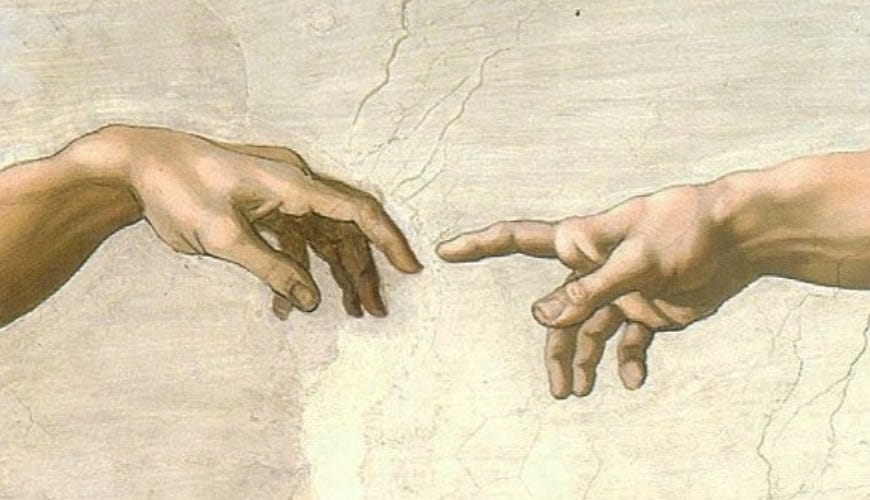 Notable fingers in art - RUINS