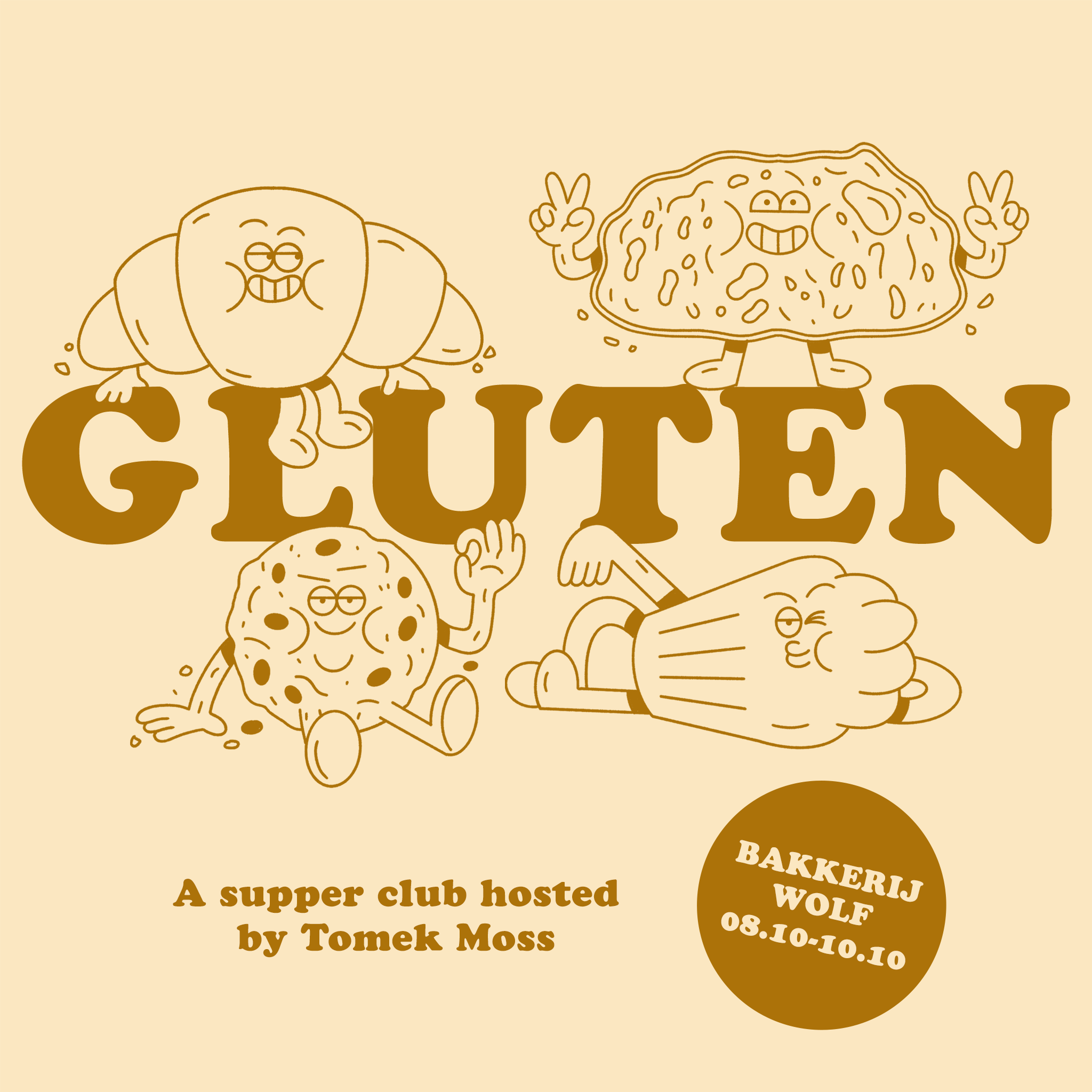 Announcing GLUTEN, my supper club! - by Tomek Moss - Smaak