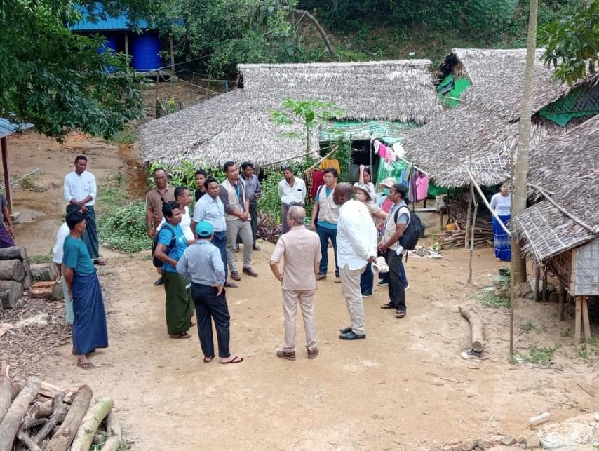 UNHCR Delegation’s Engagement with Myanmar Military Raises Concerns