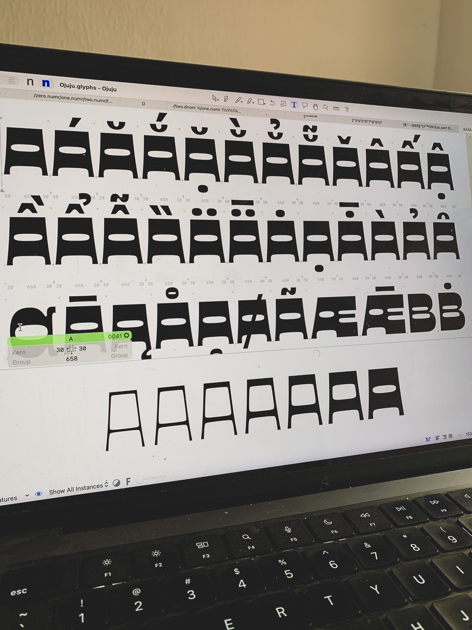 The Ojuju Typeface - An Afro-Grotesque Font by Chisaokwu Joboson