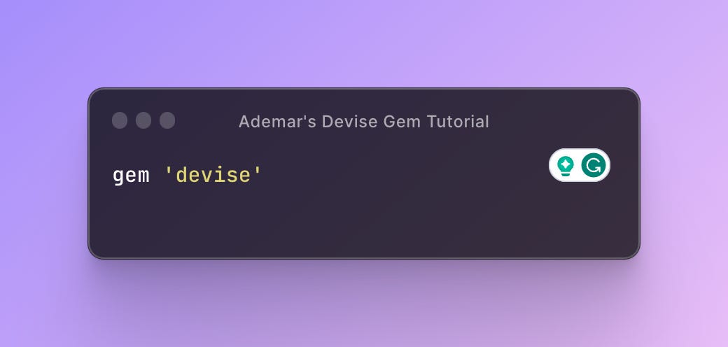 Building user authentication and profiles in Rails with Devise
