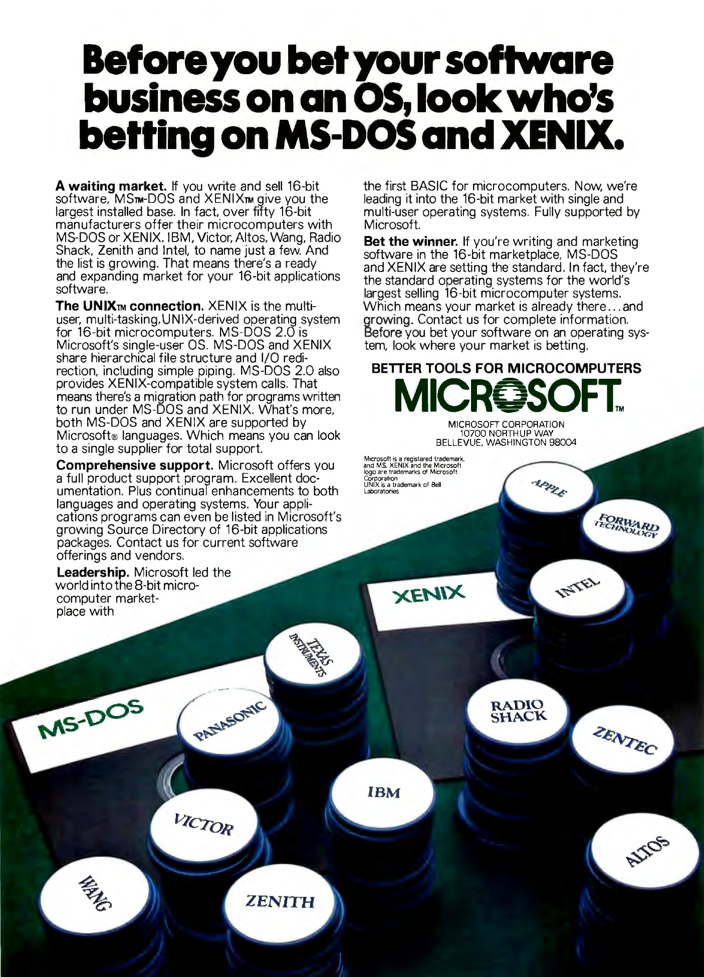 The History of XENIX - by Bradford Morgan White