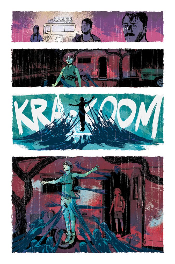 NIGHTFALL: DOUBLE FEATURE - SECOND ROCKET COMICS