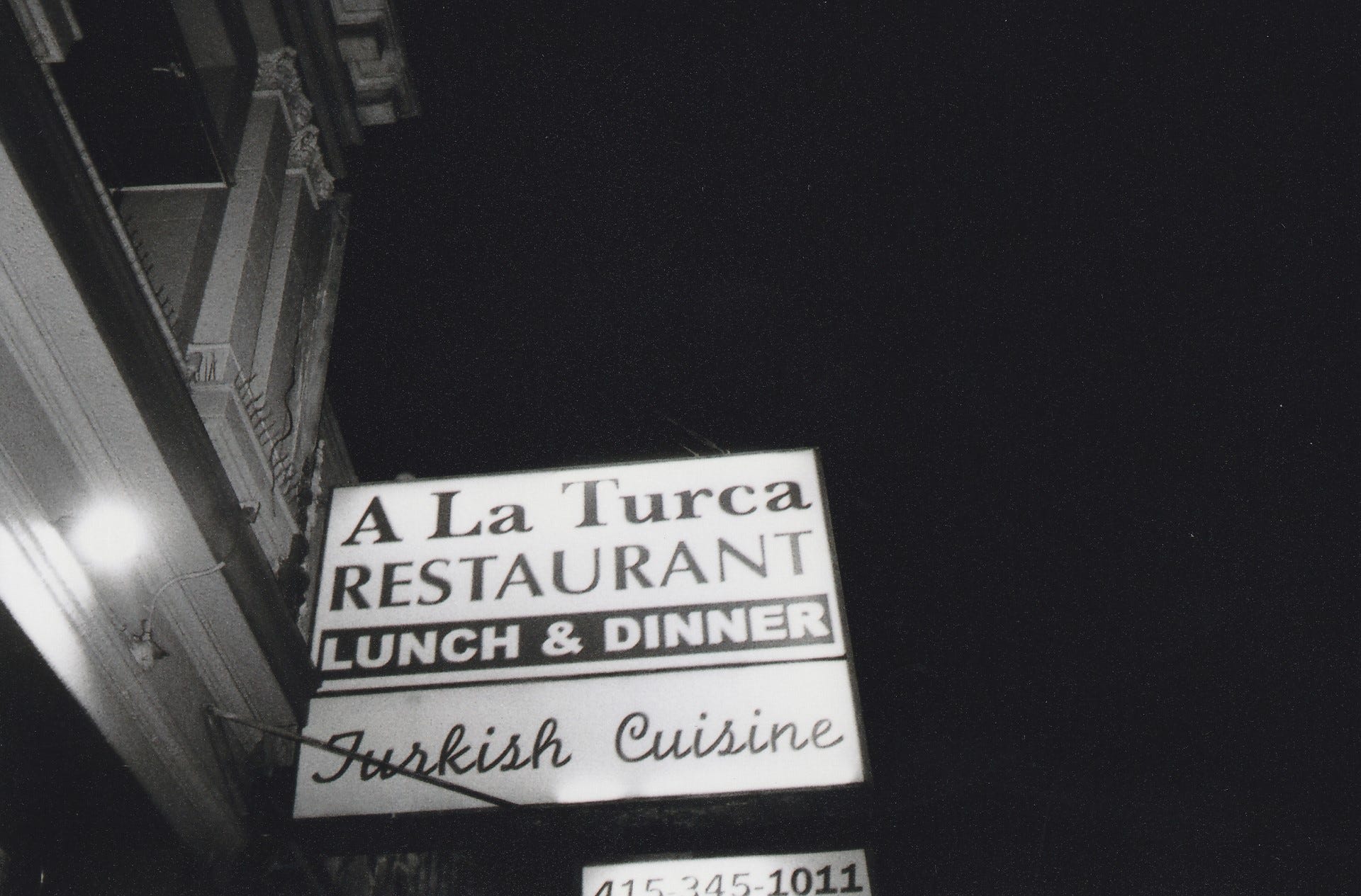 Old Signage San Francisco - by Mark Kozelek
