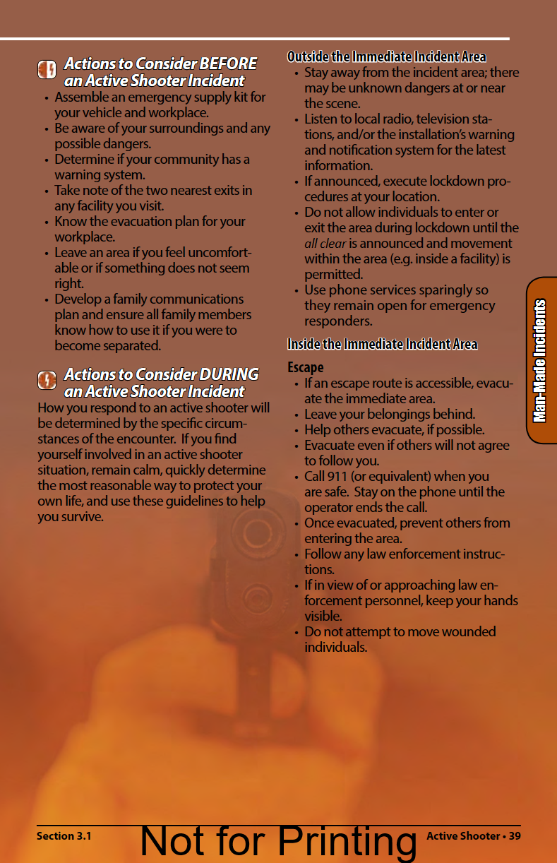 Air Force Emergency Preparedness Guide - by Defcon Level