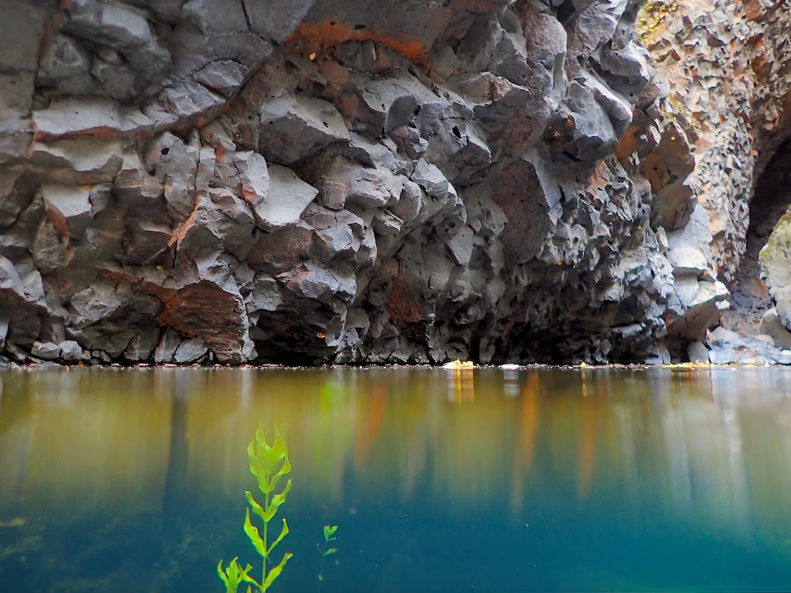 The textures of Deep Creek - by Timothy Connor