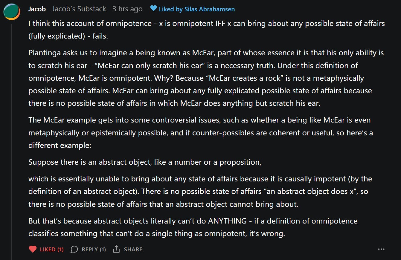 I Was Wrong About Omnipotence - by Silas Abrahamsen