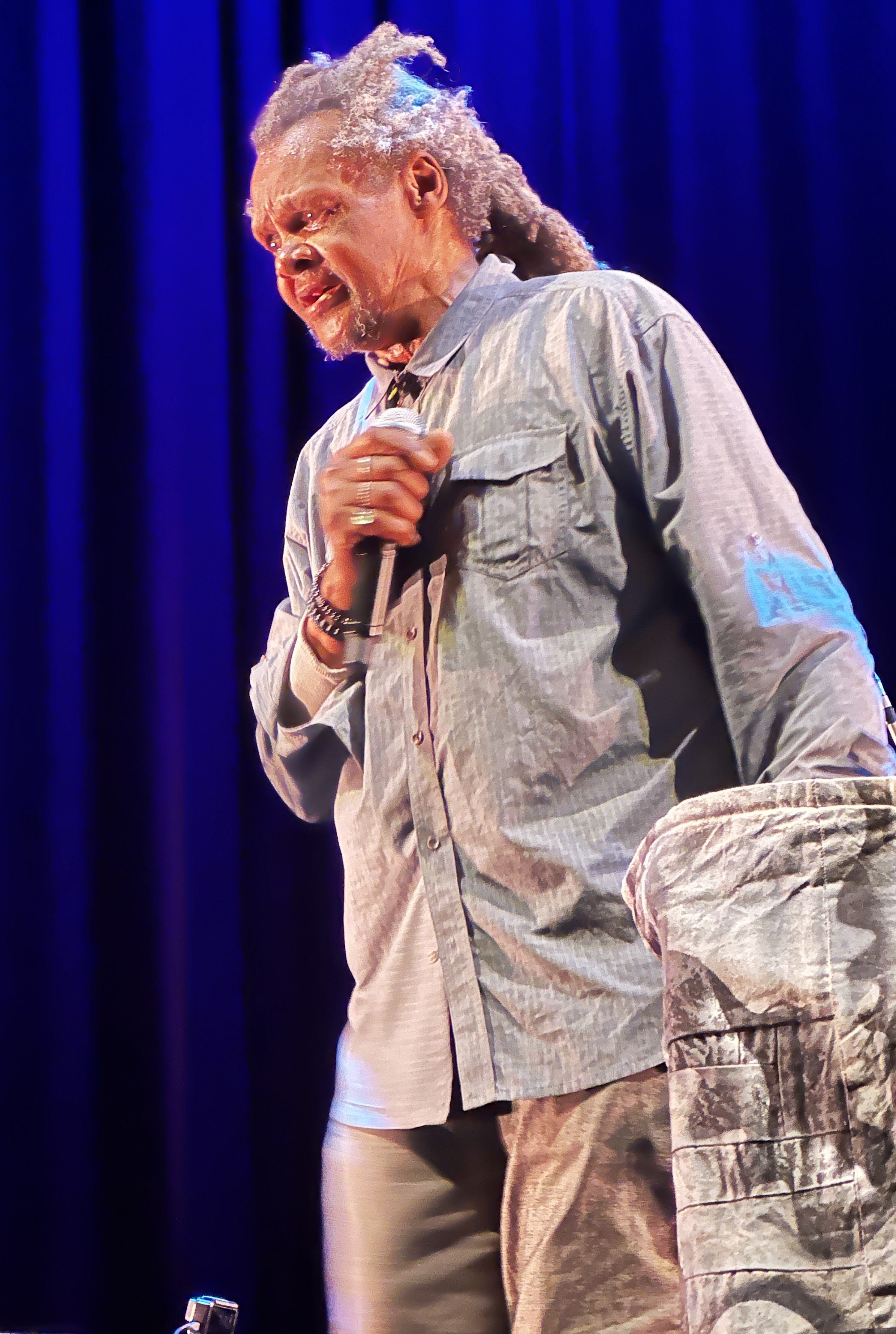 Lonnie Holley Live In Naarm - by Paul Busch