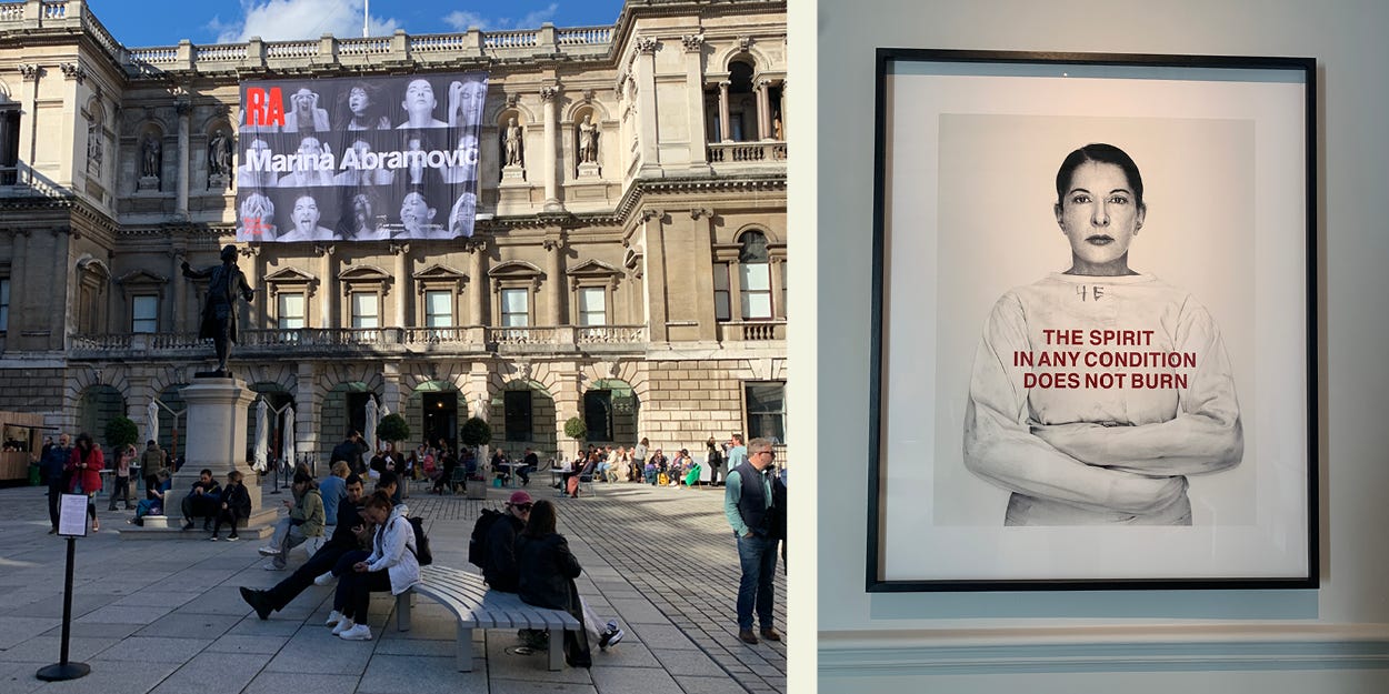 Marina Abramović & Mixed Feelings - by Margaux Stockwell