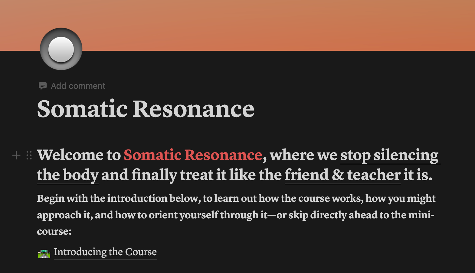 Somatic Resonance 2.0 - by River Kenna - Inner Wilds