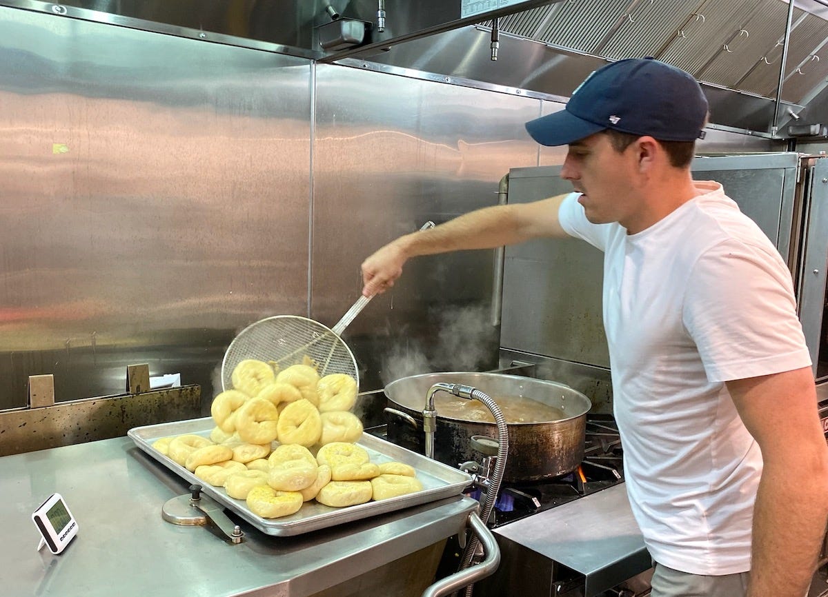 Aaron's Bagels: From pandemic hobby to bona fide bagel business