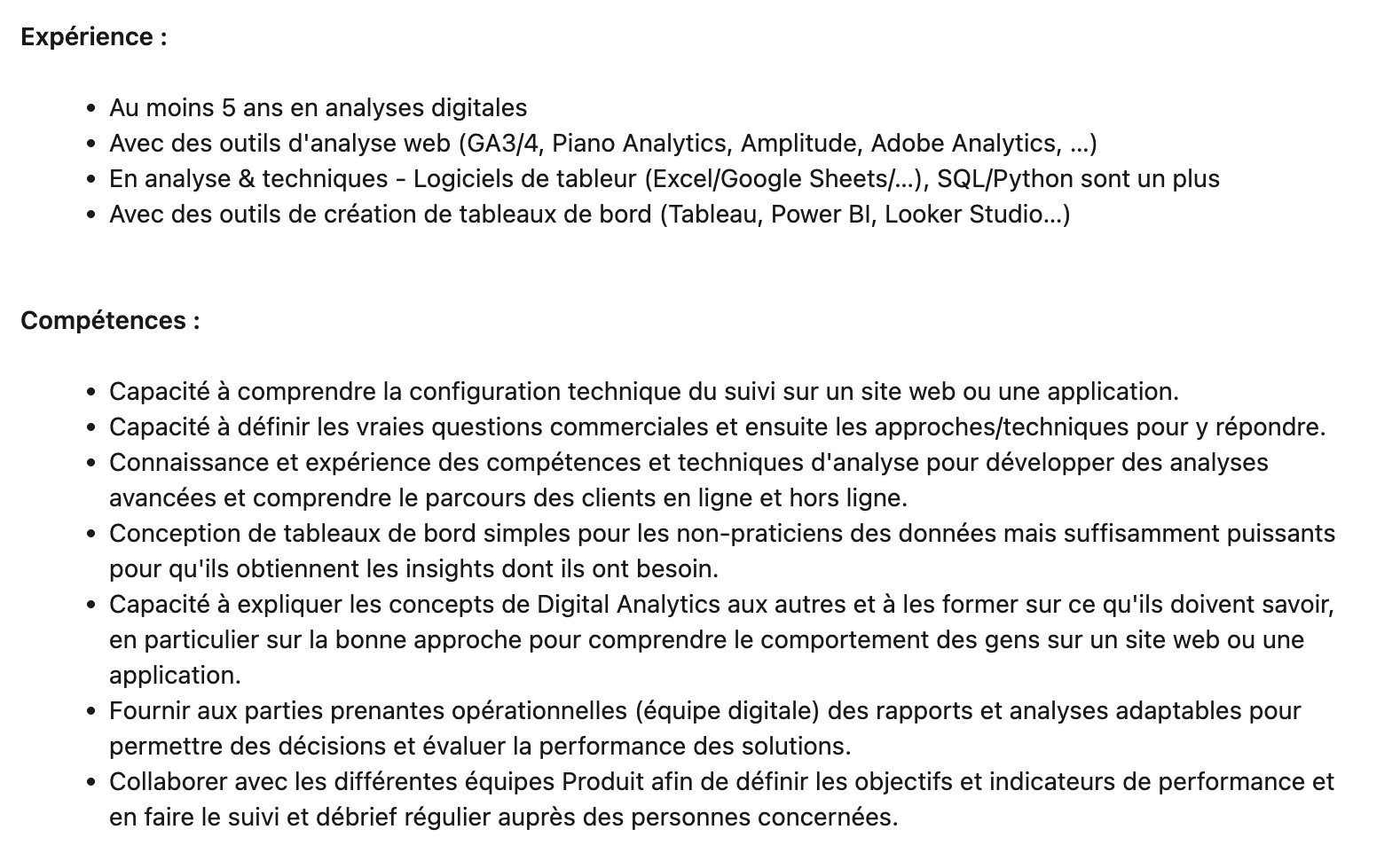 Les différents rôles de Data Analyst - by Phuong Nguyen