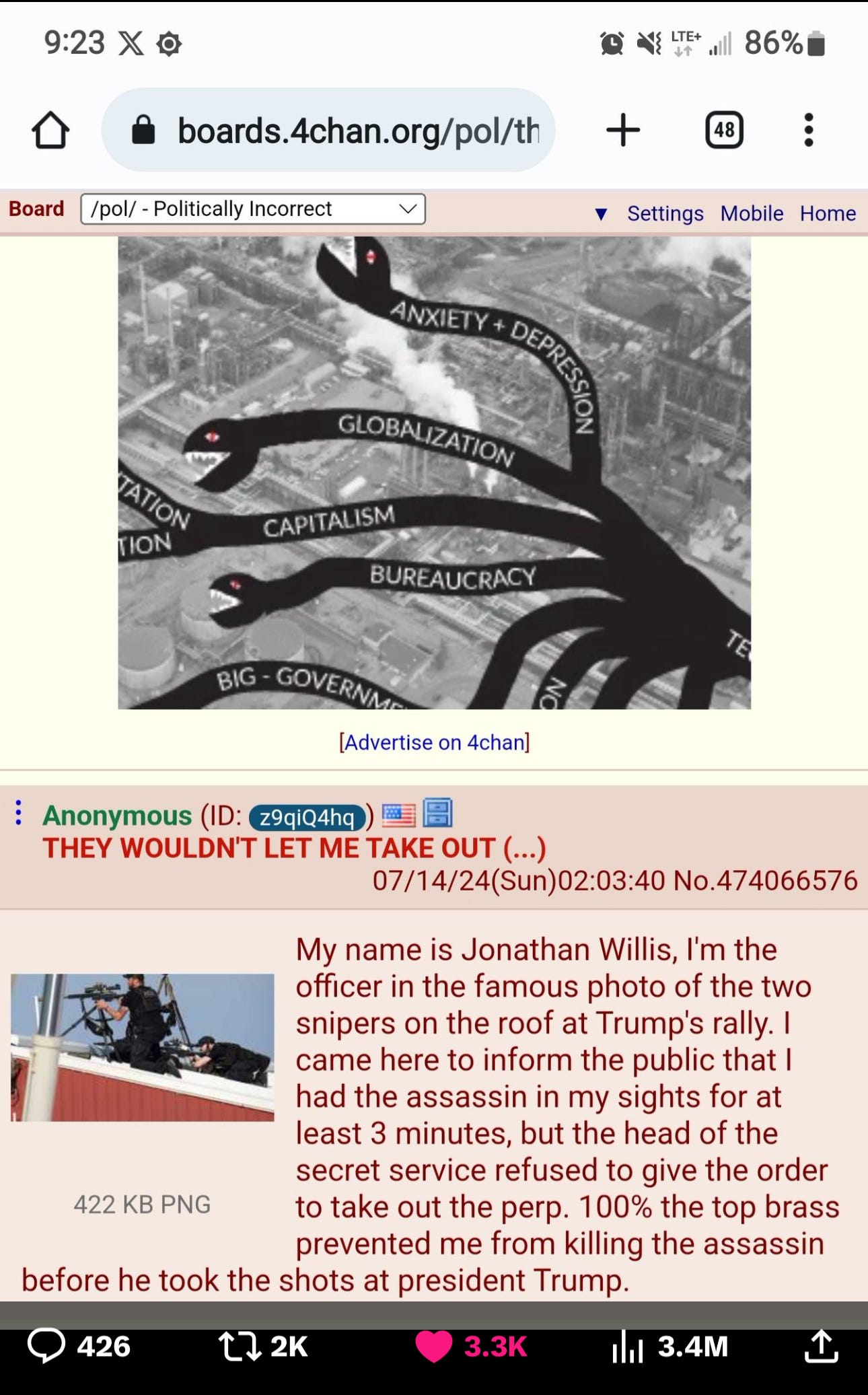 "STAND DOWN" Orders, Three Gunshots Fired by Rooftops Secret Service ...