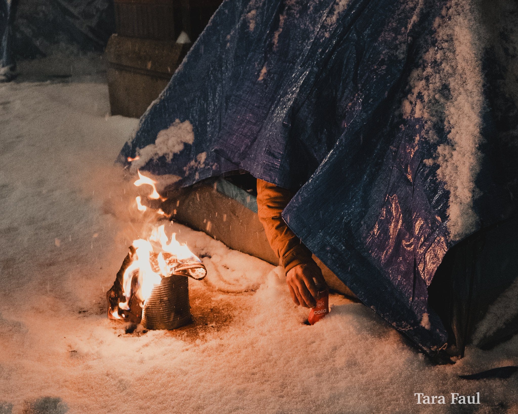 Spending the night on the Streets of Portland