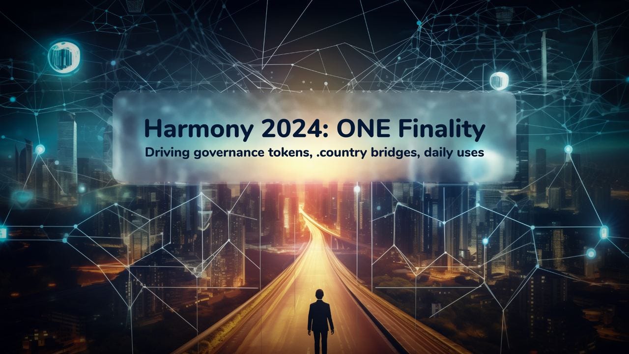 Harmony 2024: ONE Finality - by Theo and Harmony ONE