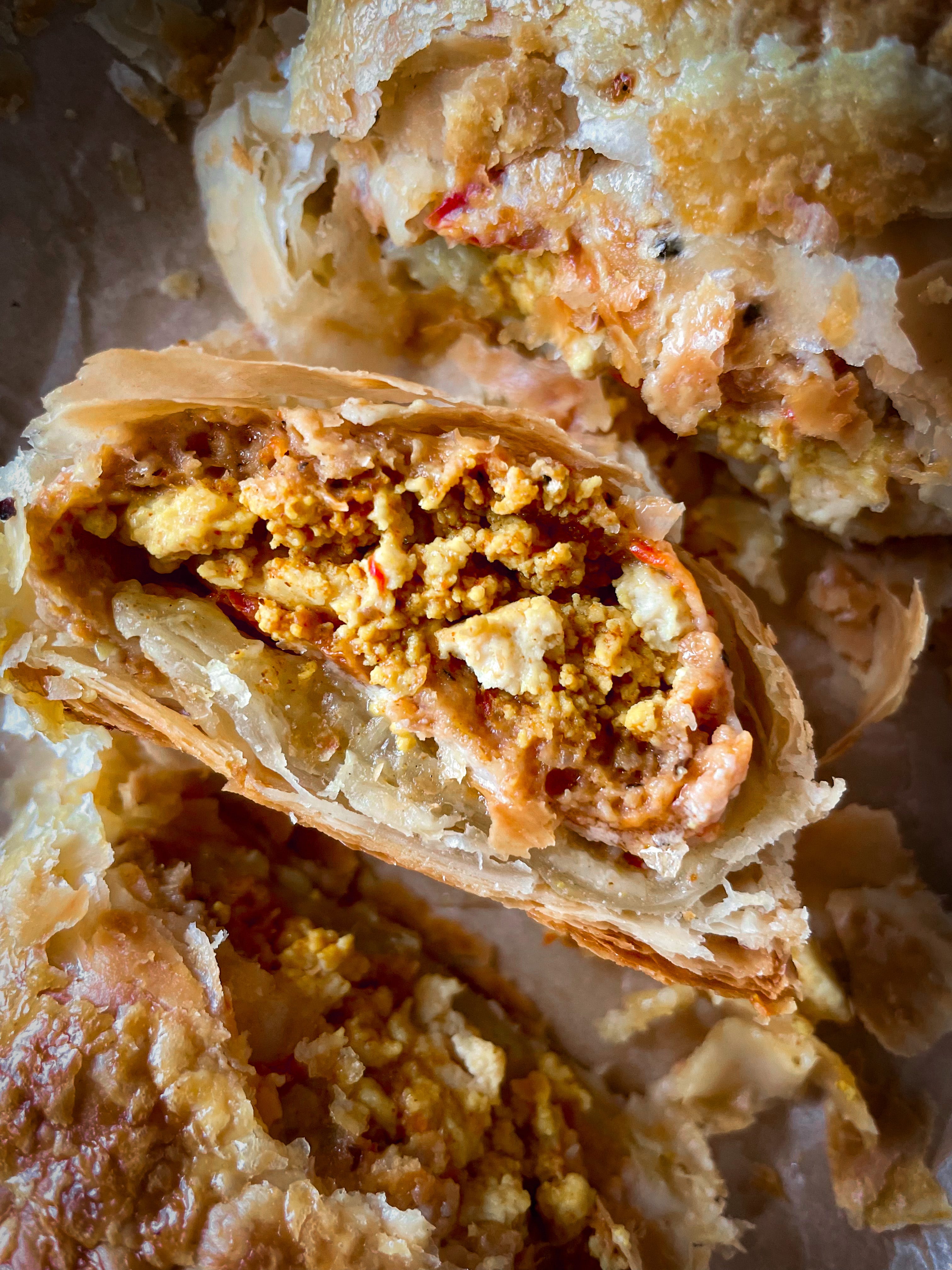 Sausage & Tofu Breakfast Pastry - CUISINIQUE