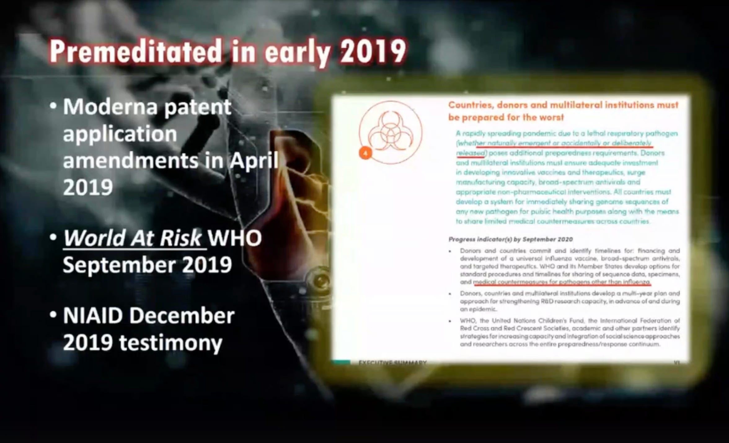 Dr. David Martin at the European Parliament Covid Summit: "What do we ...