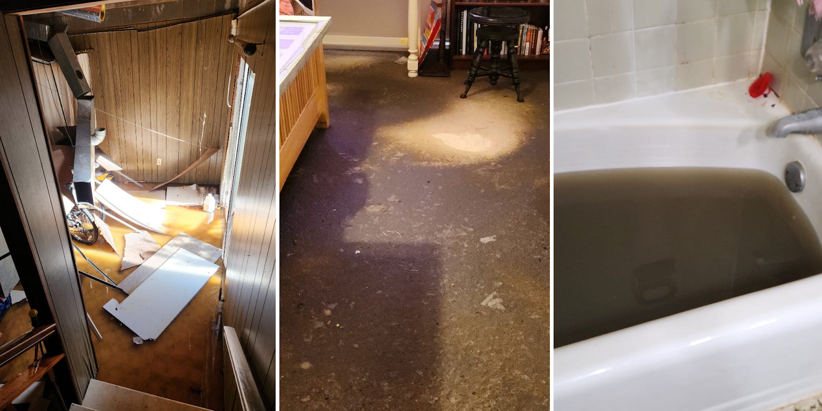 Sewer Overflow In Basement