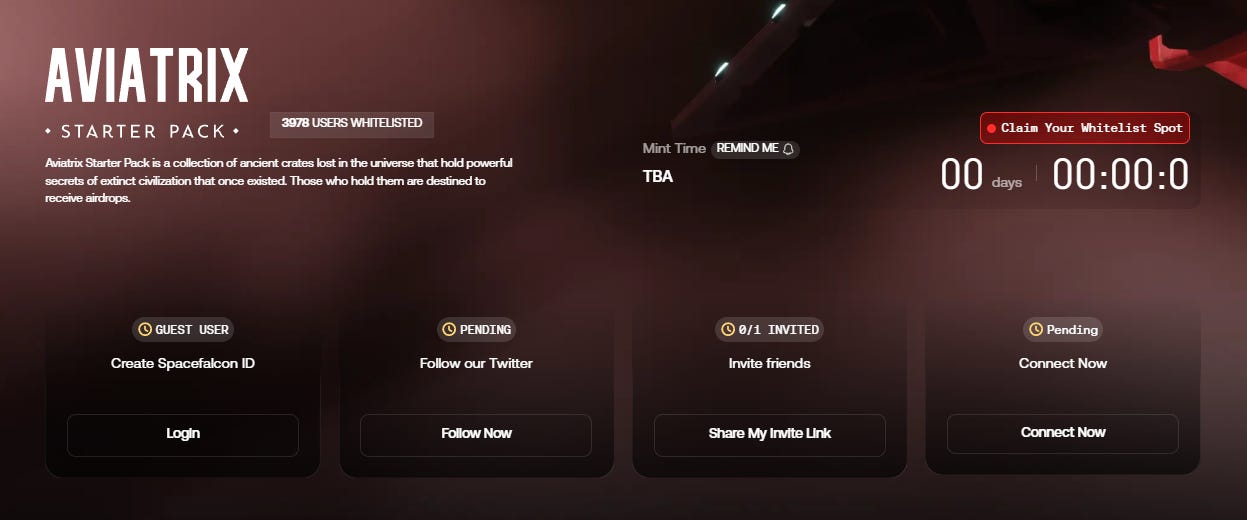Monthly Recap - Space Falcon’s Substack