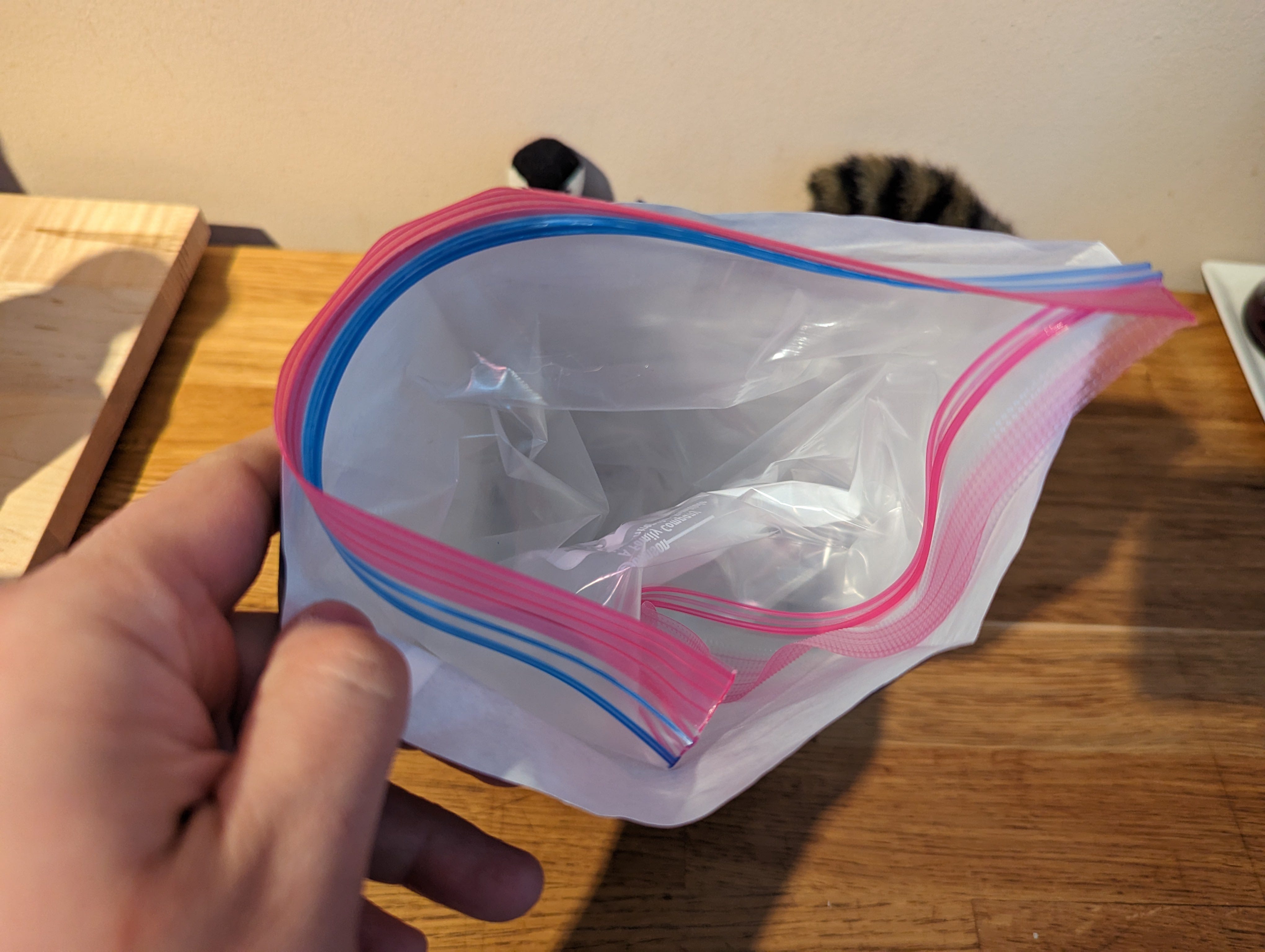 The human feed bag experiment - by Dennis Lee