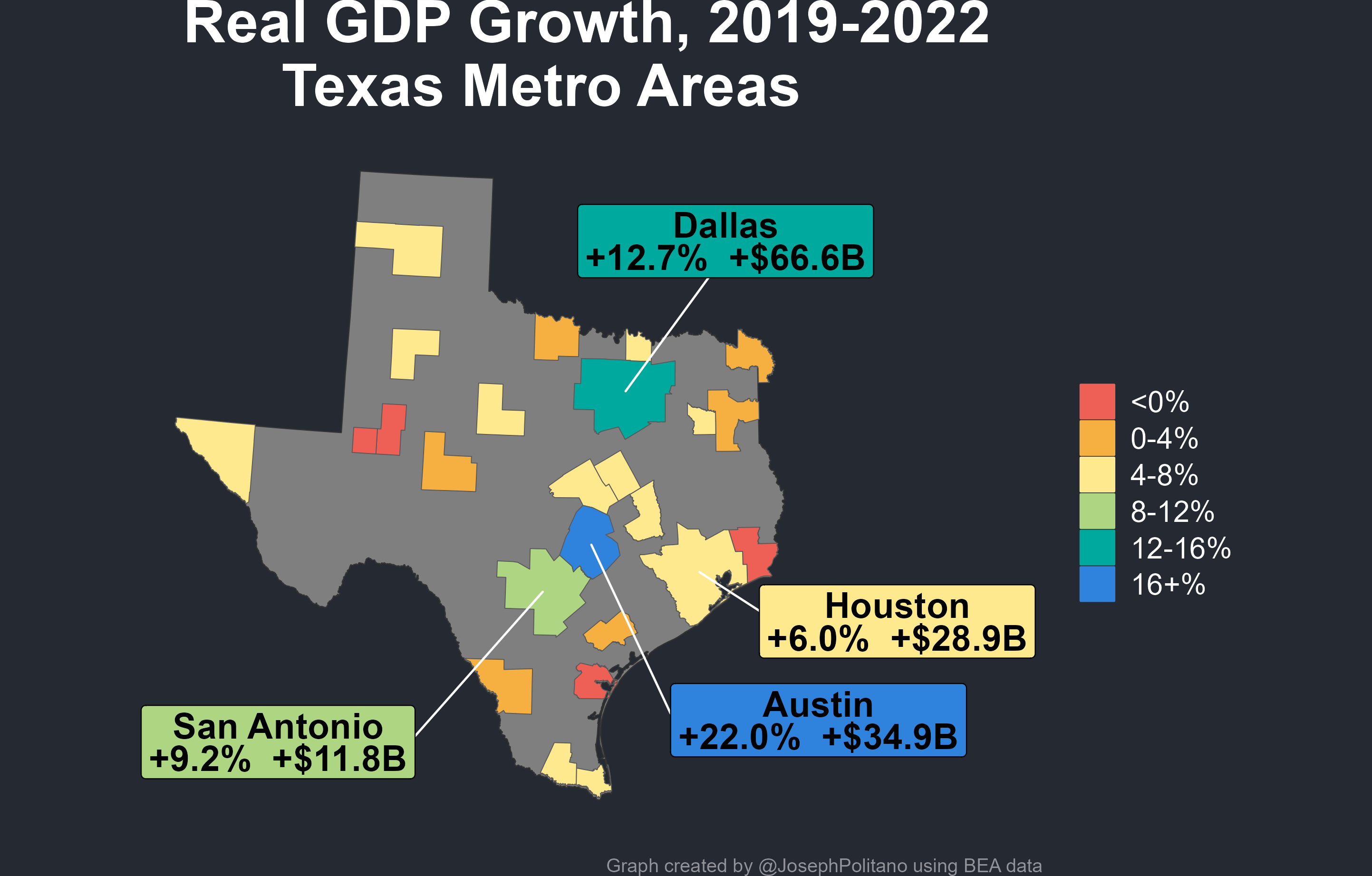 The New Geography of American Growth - by Joseph Politano