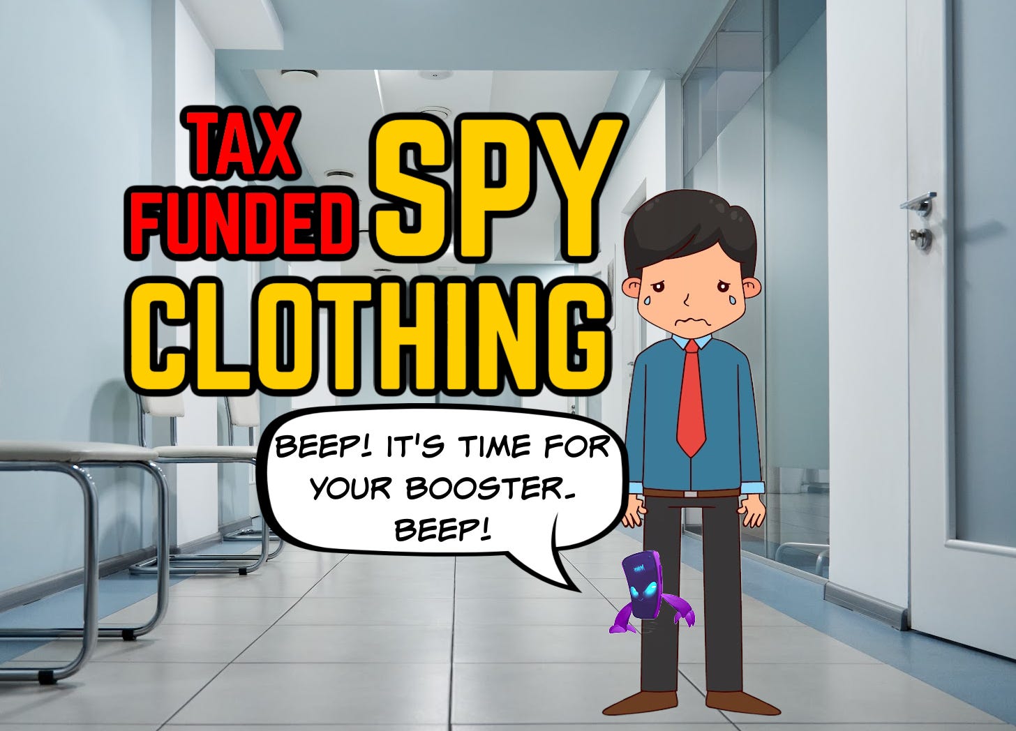 Gov Funded Clothing that Tracks, Monitors and Records You, Because You ...