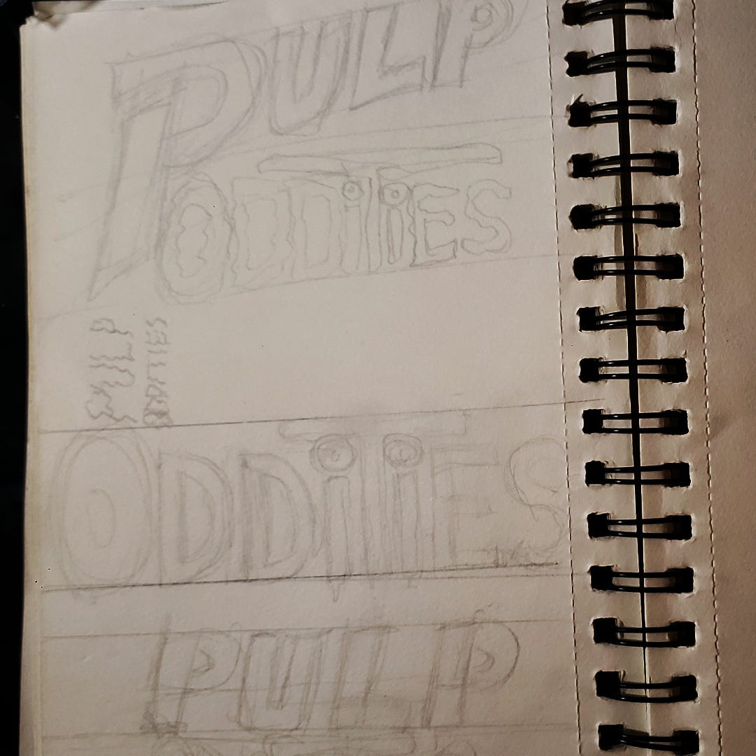 PULP ODDITIES Logo Reveal - by Fink Ink Inc
