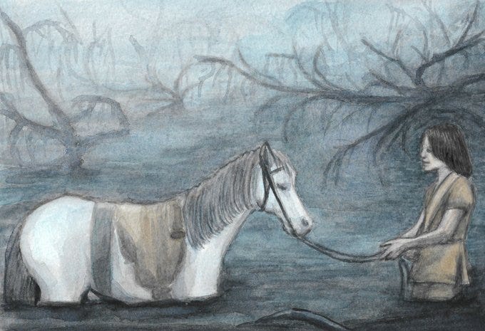 An ode to Artax, the horse from The Neverending Story