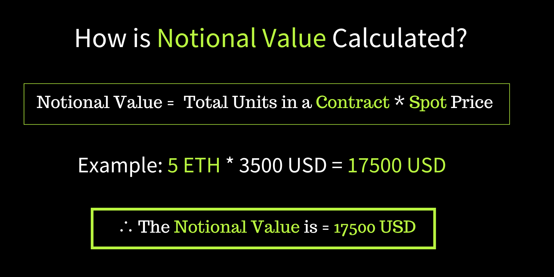 What is Notional Value in Crypto Futures Trading? Overview & Examples.
