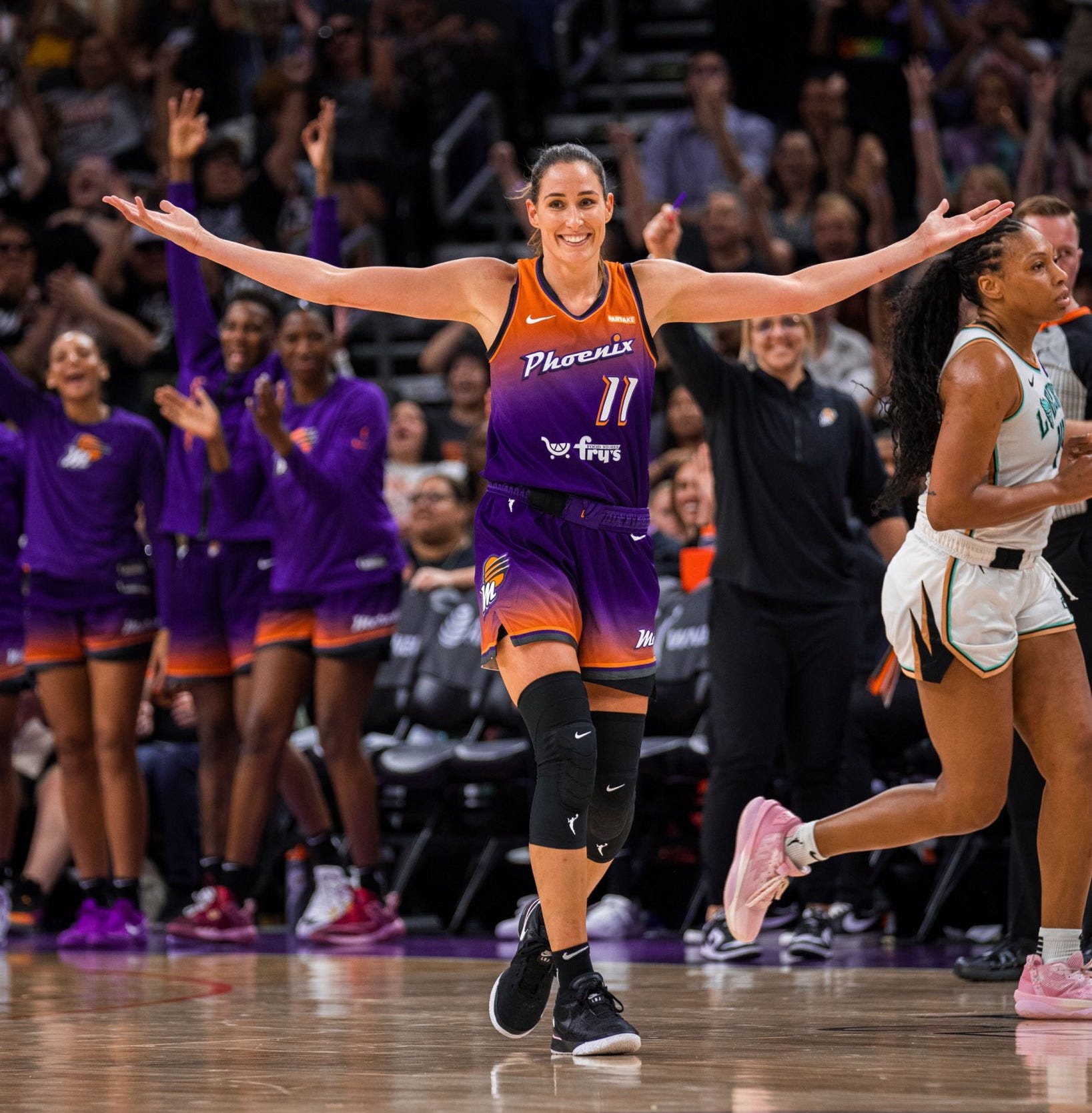 Phoenix Mercury forward Bec Allen to miss postseason with back injury