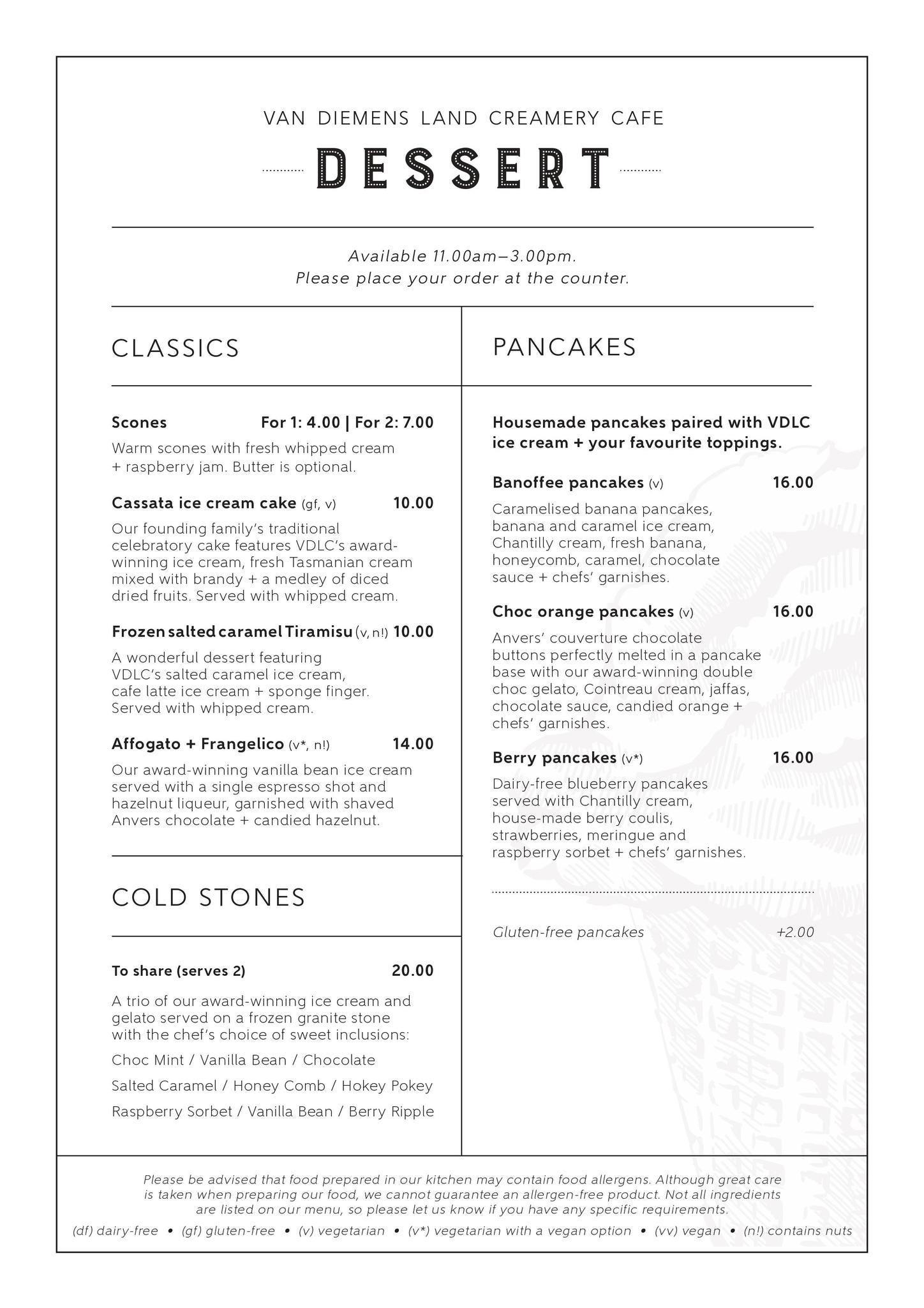VAN DIEMEN’S LAND CREAMERY | Heads Up Launceston Food Guide